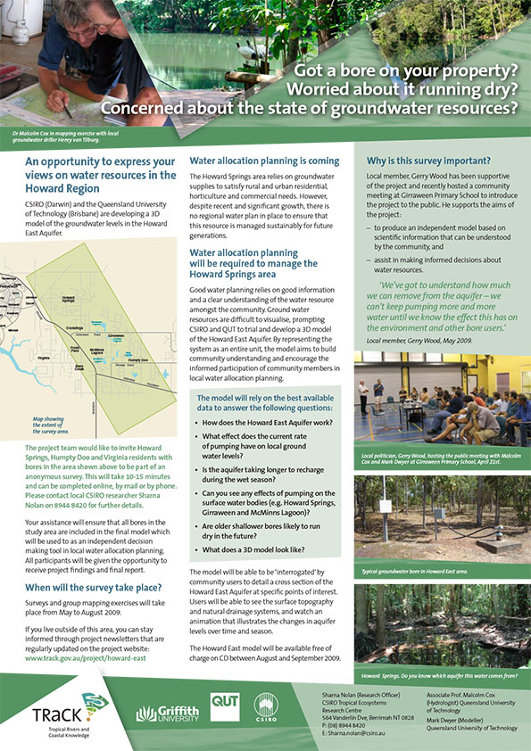 Water Planning poster - NESP Resilient Landscapes Hub