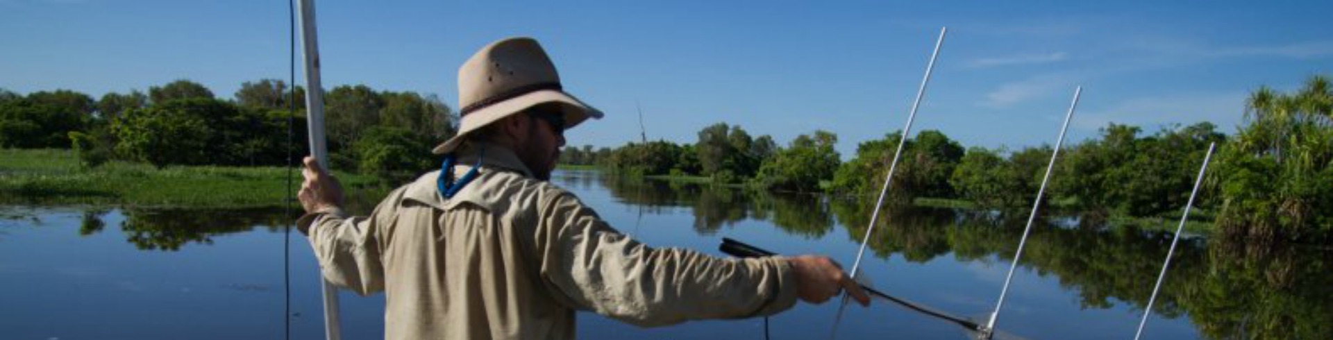 Fish tracking in the South Alligator River - NESP Resilient Landscapes Hub