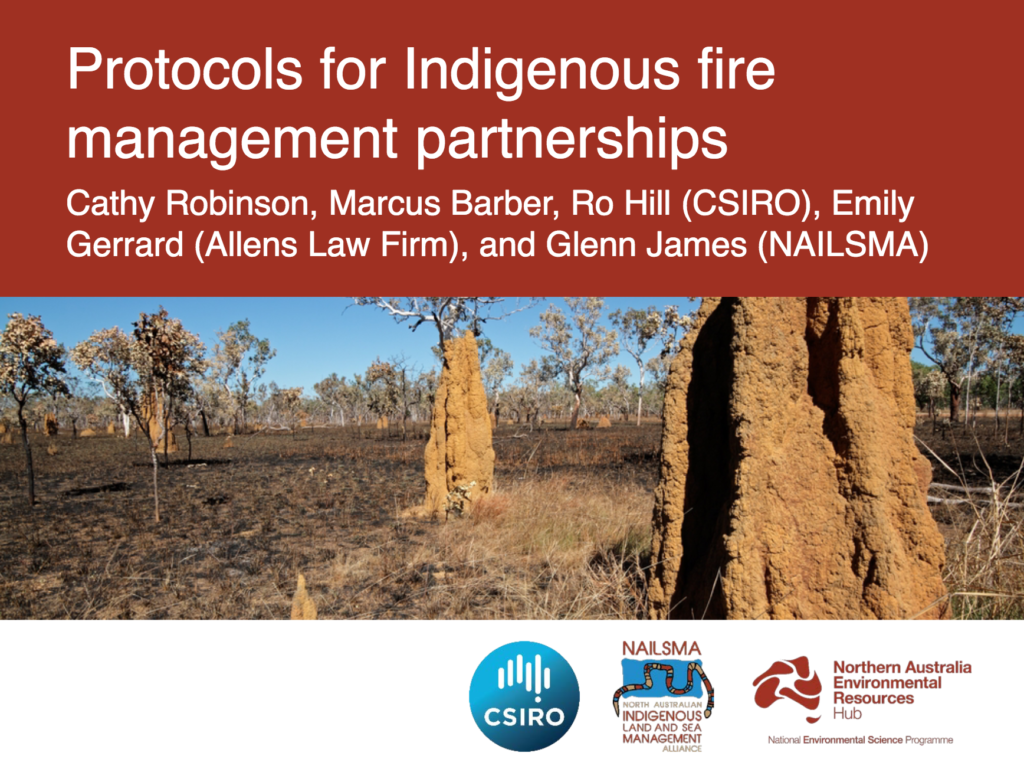 Lessons from Top End Indigenous fire management - NESP Resilient ...