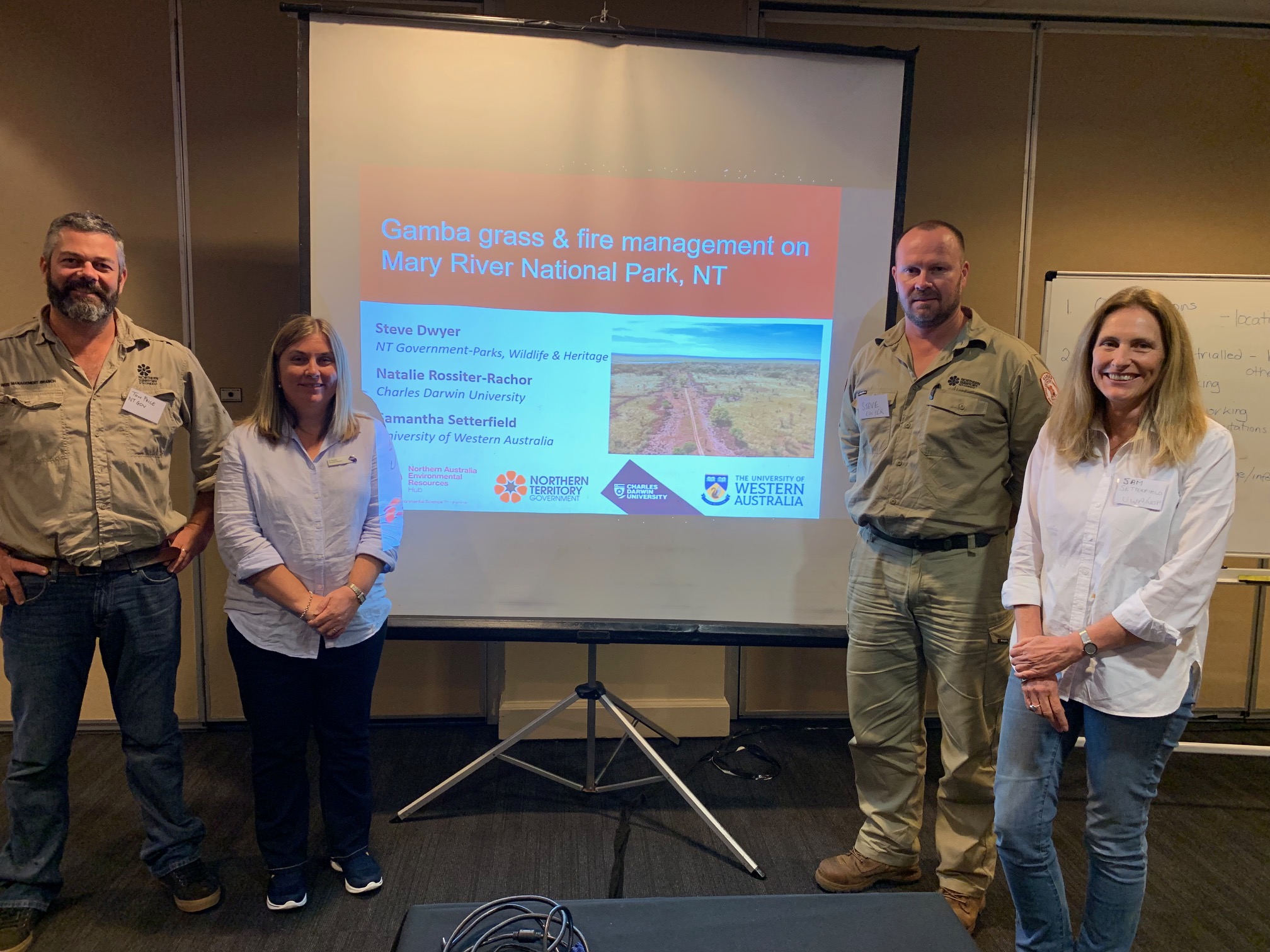 Improving gamba grass control on Cape York - NESP Resilient Landscapes Hub