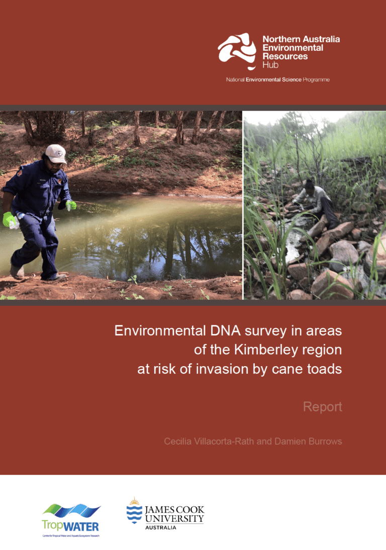 eDNA methods for tropical waters - Northern Australia